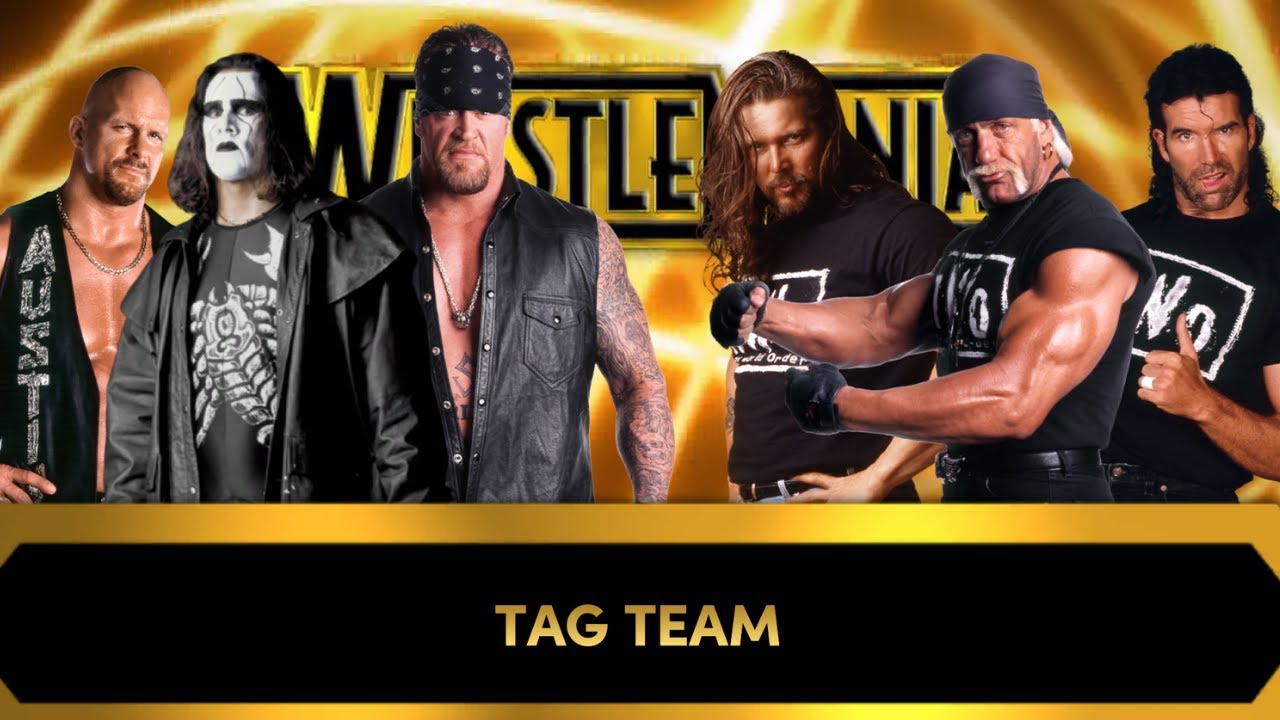 WWE 2K24 STING, UNDERTAKER & STEVE AUSTIN VS NWO - YouTube