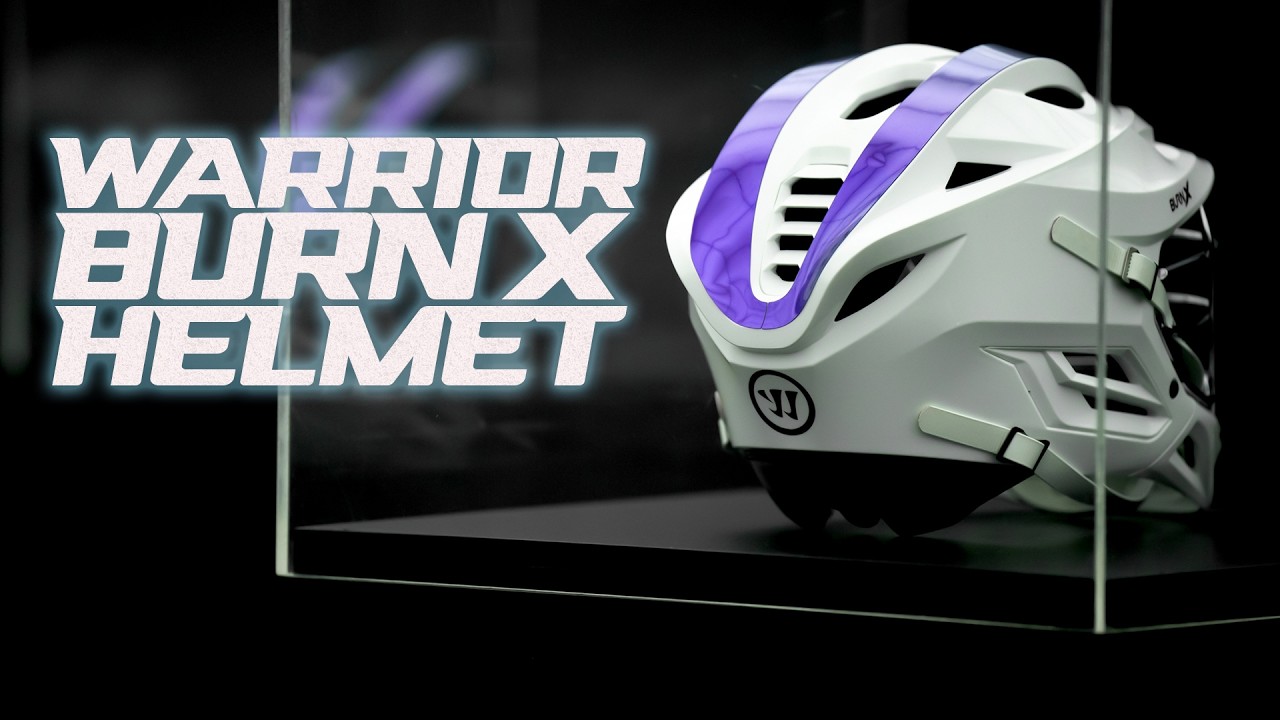 Warrior Burn X Helmet | Lacrosse Unlimited - YouTube