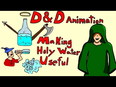 D&D 5e Item: Holy Water with Homebrew | D&D Animation - YouTube