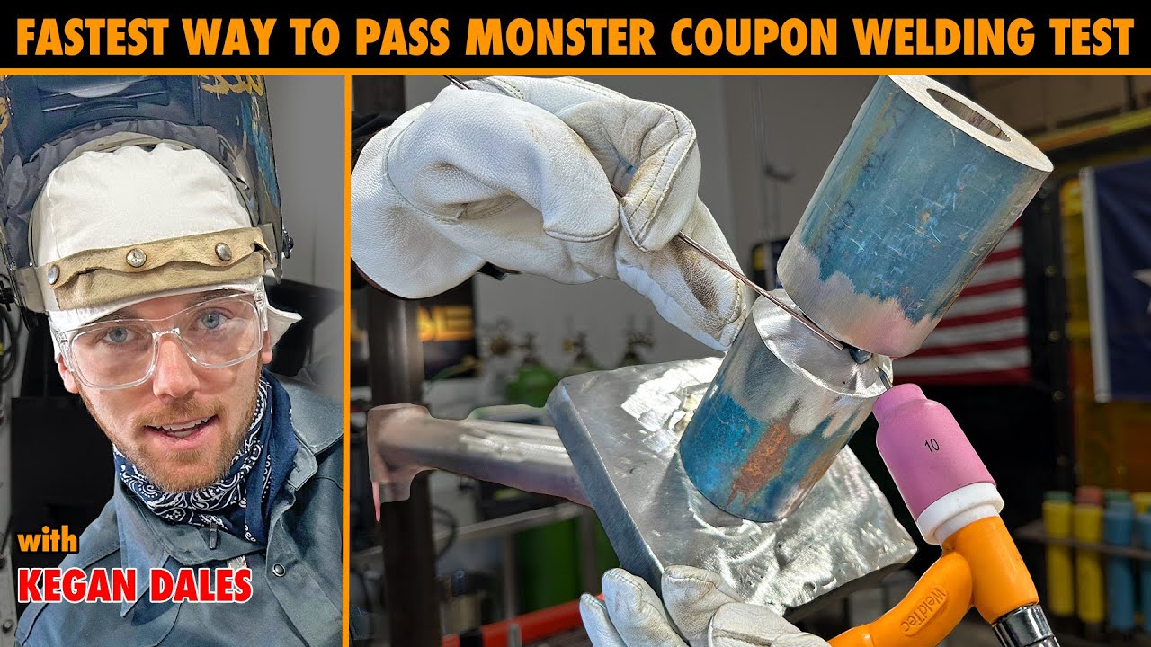 Is This The Fastest Way to Pass a Monster Coupon Welding Test? TIG ...