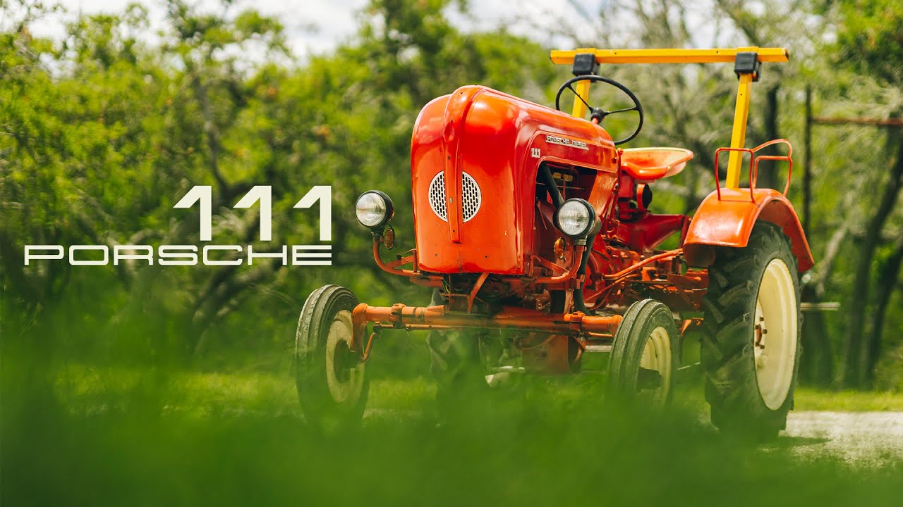The 1957 Porsche 111 Tractor // Showcase - YouTube