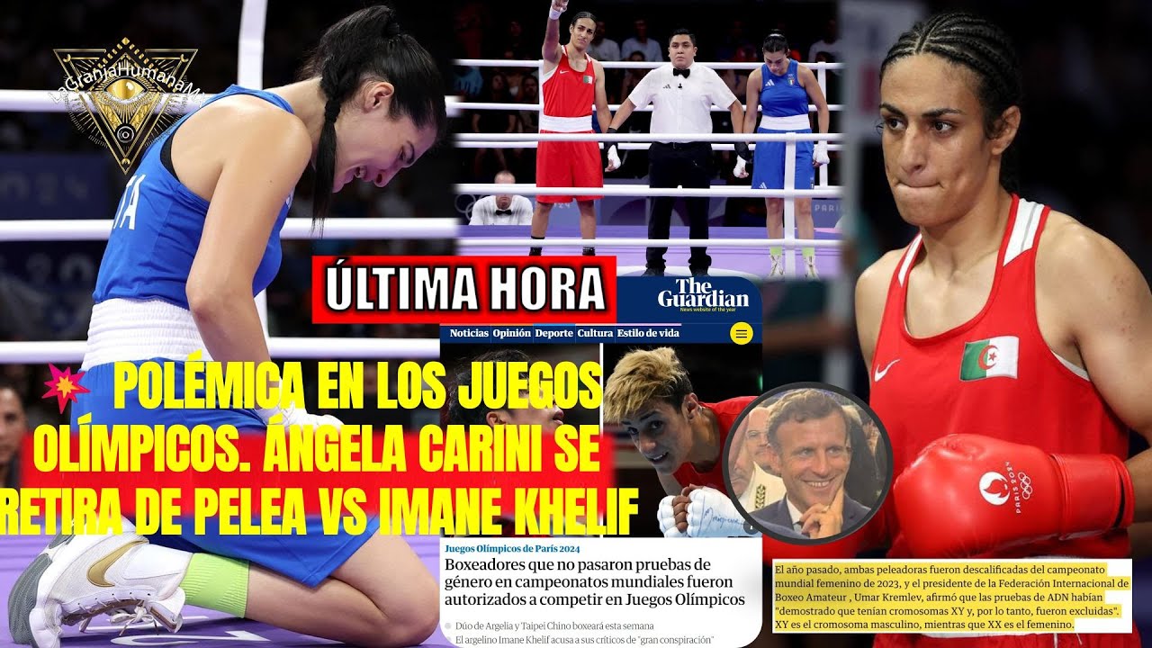 "¡Esto es injusto!" Angela Carini boxeadora abandona combate olímpico ...