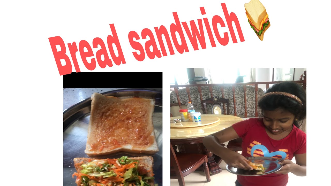 Bread sandwich 🥪 # for kids # easy breakfast # Reddy in china # Telugu ...