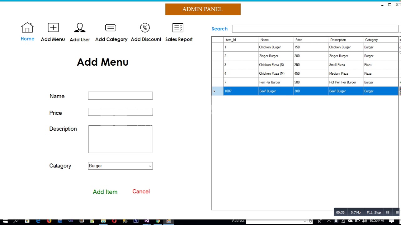 Admin Panel in C# using visual studio 2015 - YouTube