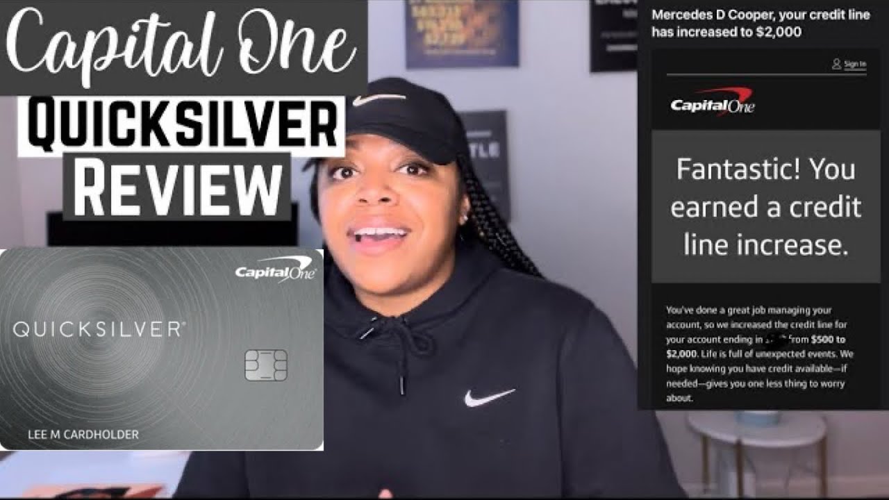 Capital One QuickSilver Credit Limit Increase 500 To 2000 Credit Capital One QuickSilver Credit Limit Increase 500 To 2000 Credit