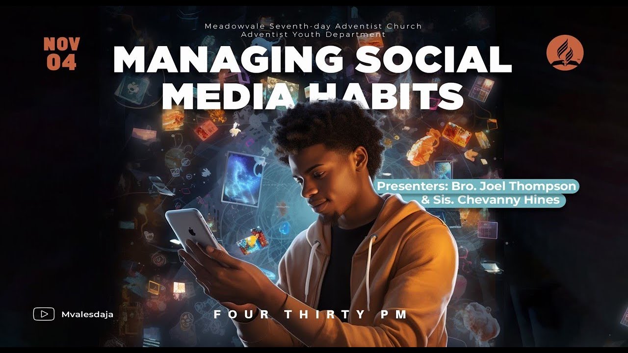 "Managing Social Media Habits" || AY Programme || Bible Class ...