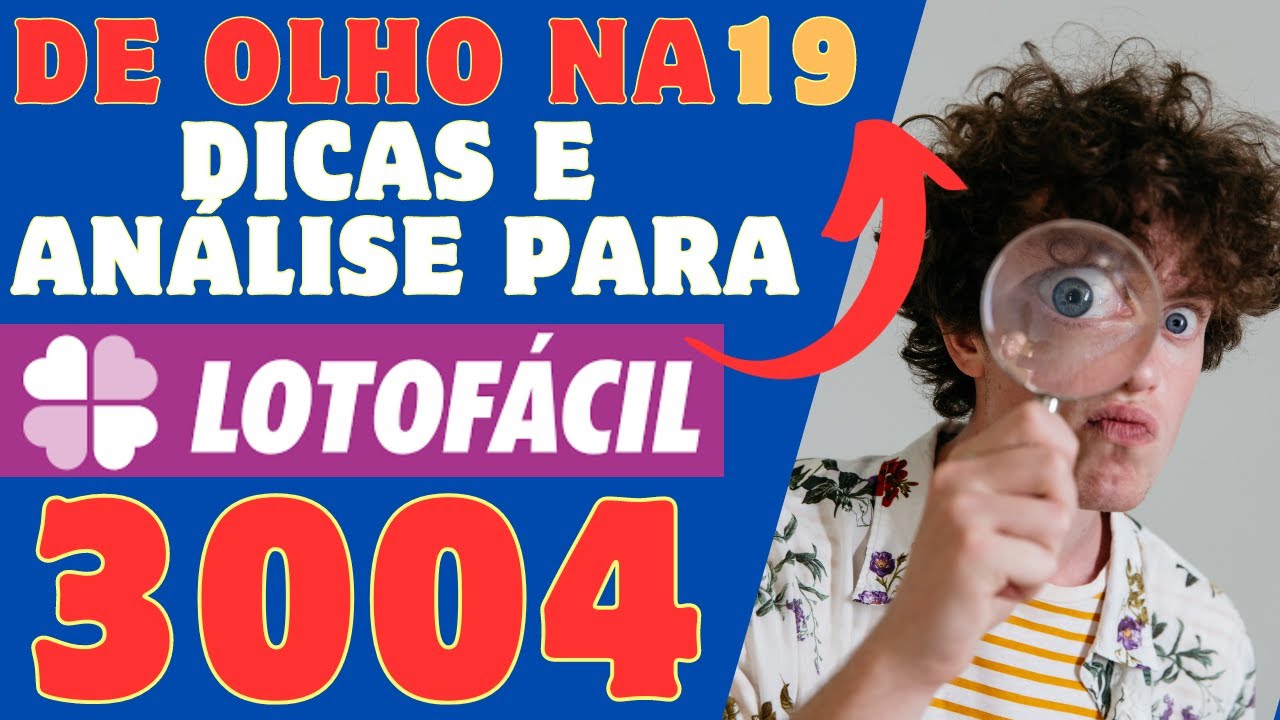LOTOFÁCIL 3004 | ANÁLISE DE PARES E ÍMPARES PRIMOS FIBONACCI MOLDURA E ...