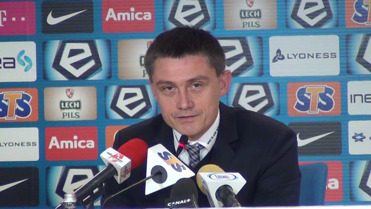 Lech - Śląsk: Mariusz Rumak po meczu - YouTube