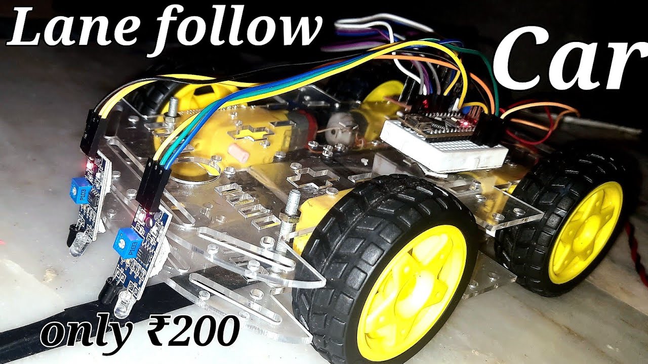 How To Make Lane Follow Smart Car | Step By Step | - YouTube