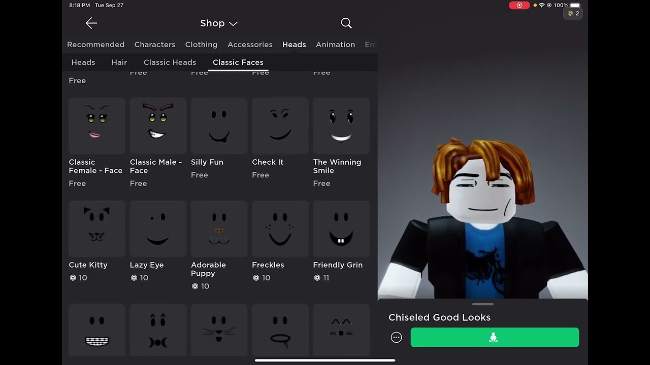 NEW ROBLOX ANIMATED FACES ARE NOW OUT (FREE) - YouTube