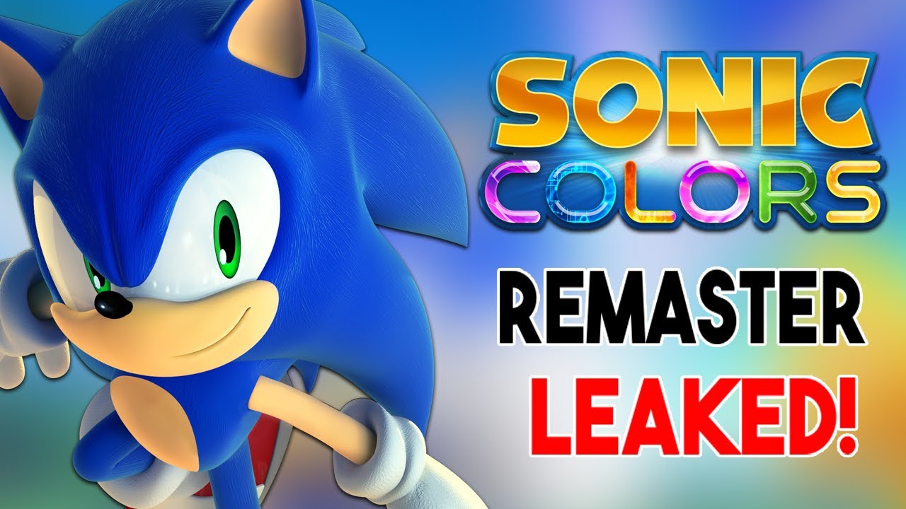 Sonic Colors Remaster LEAKED - YouTube