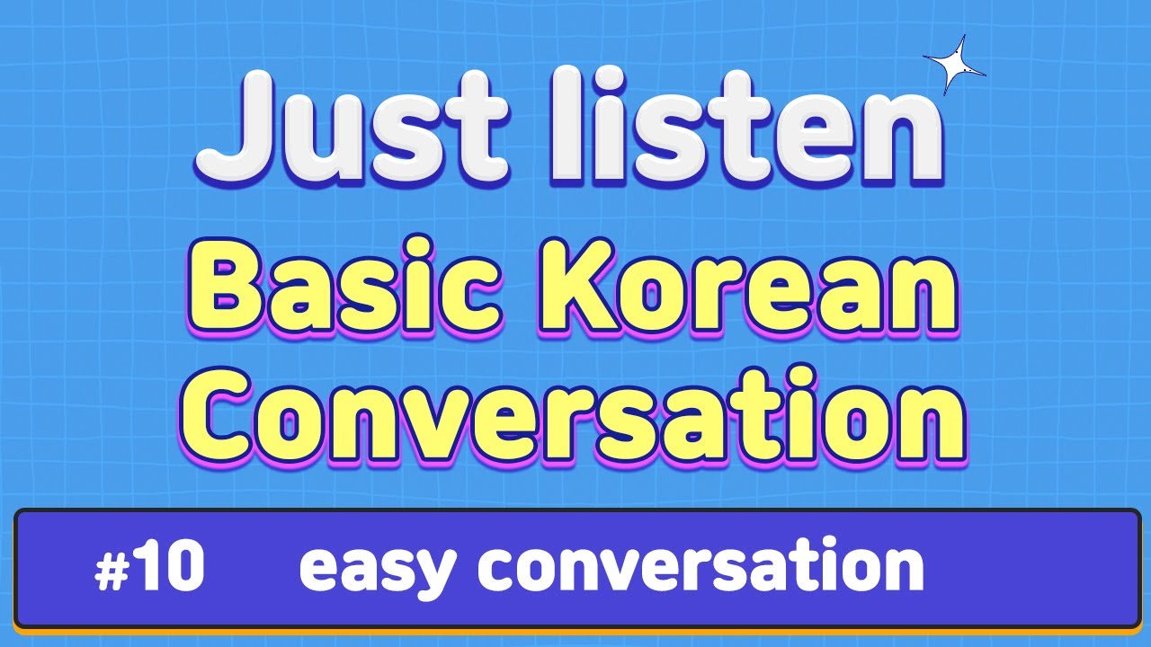 Korean Listening #10 | Speaking Practice about Studying Korean - YouTube