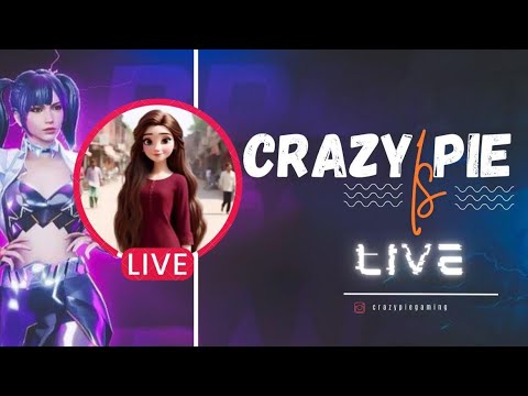 PUBG LIVE GAMEPLAY WITH CRAZY PIE GAMING - YouTube