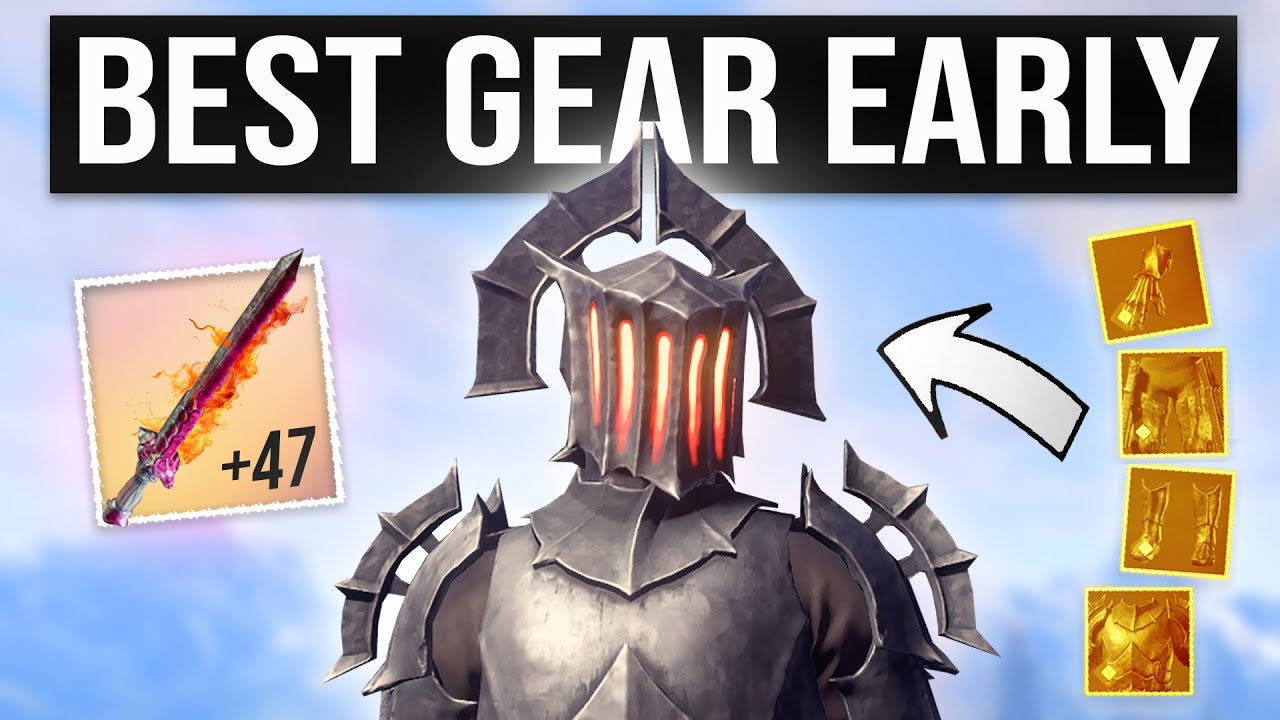 Enshrouded Best Early Sword & Armor Set Location! - YouTube