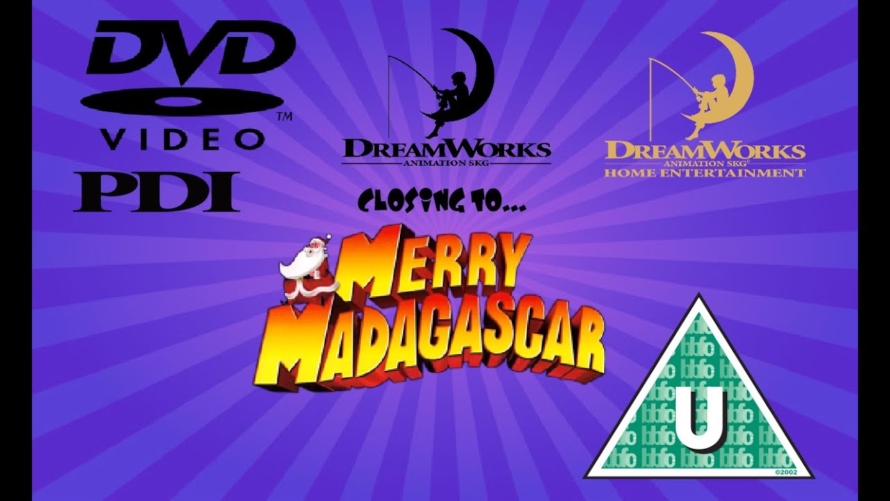Closing to Merry Madagascar 2009 UK DVD - YouTube