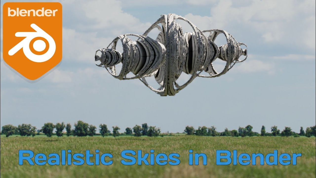 Create Realistic Skies in Blender - YouTube