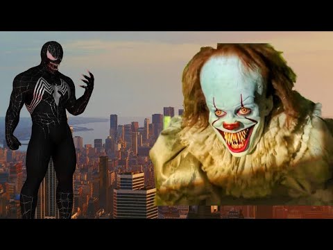 Venom (Topher Grace) vs Pennywise - YouTube