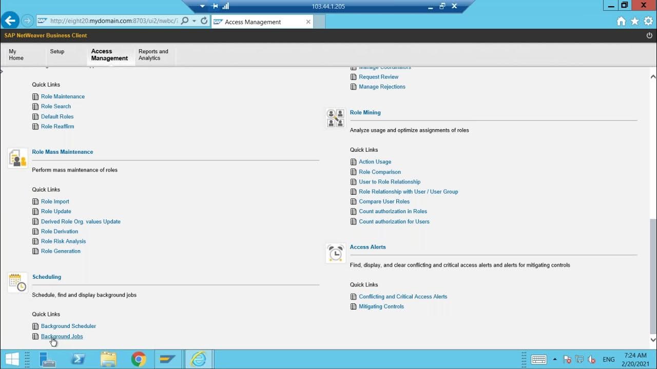SAP GRC UAR Part 4 | User Access Review | Generating UAR Requests | MSMP Workflow | - YouTube