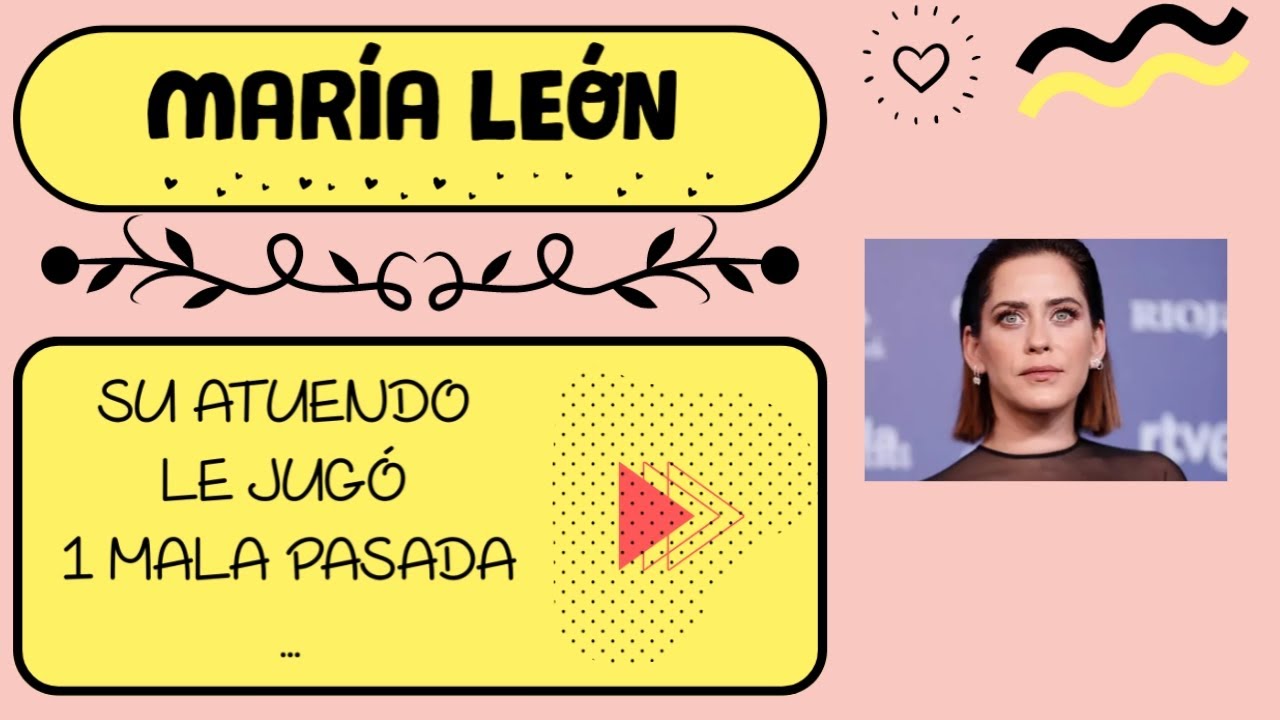 María León y el vestido transparente que... ¡le jugó una mala pasada ...