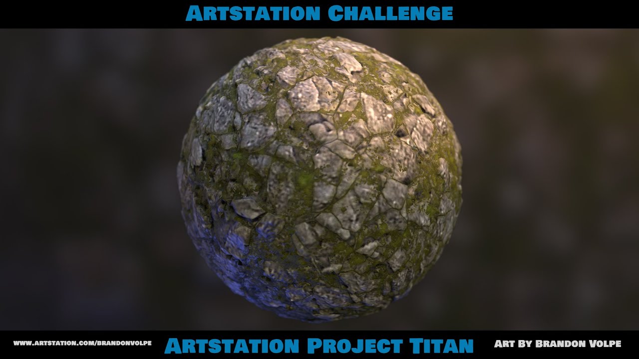 Titan Textures - ArtStation Challenge 4/3/2024 3:30PM EST - YouTube