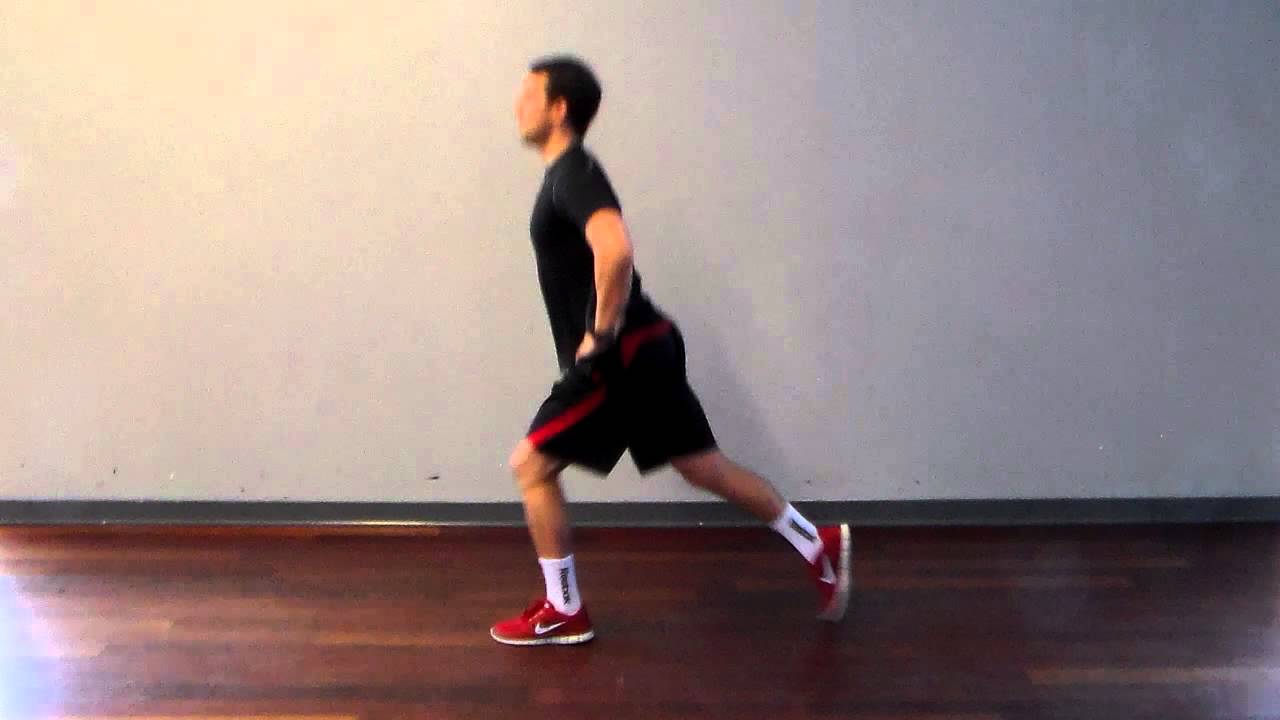 Plyometric Lunges - YouTube