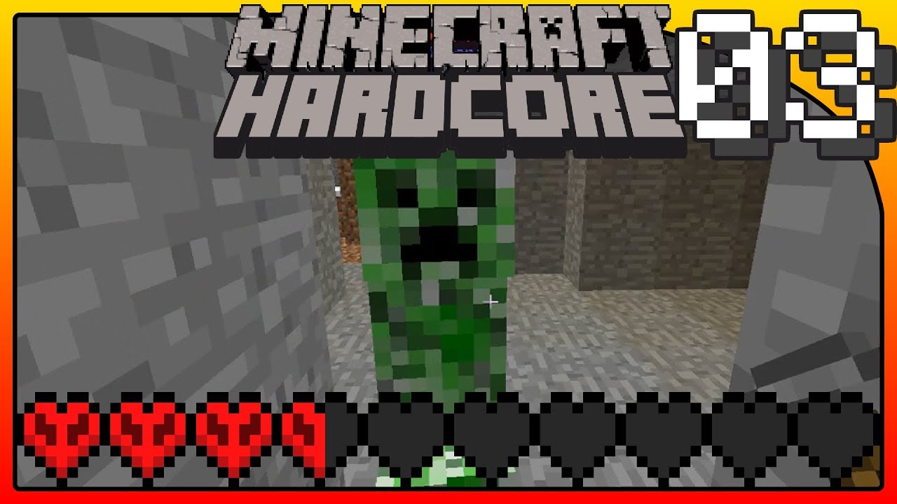 Let's Play Minecraft Modded Hardcore (Part 3): Stalker Creeper ...