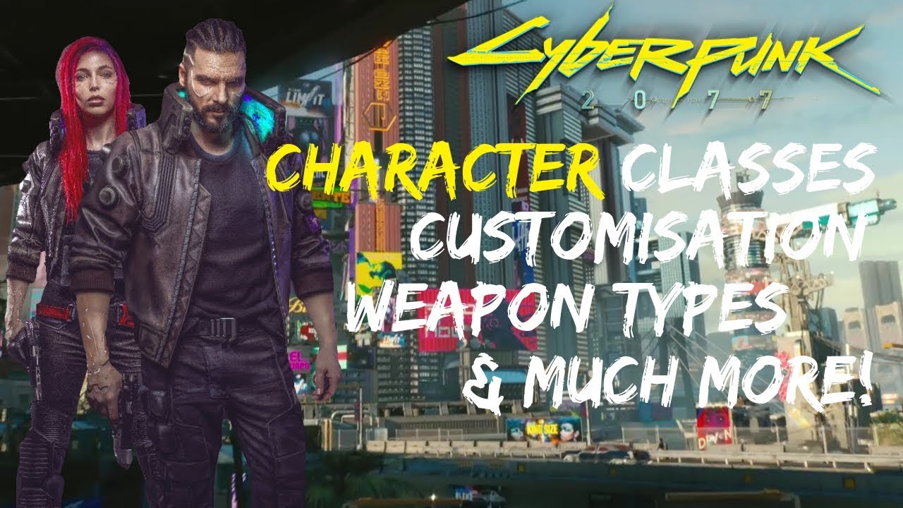 Cyberpunk 2077 HUGE NEW INFO! - In Game Classes & Weapon Types (Melee ...
