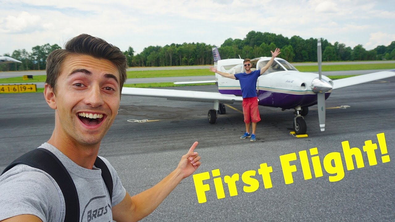 Learning How To Fly an Airplane for the First Time! *No Experience ...