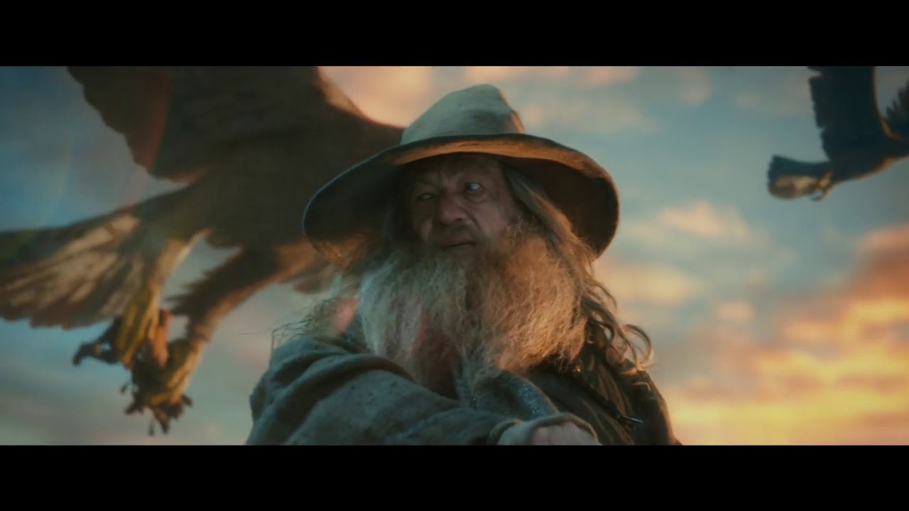 AMAZING EAGLE FLIGHT - THE HOBBIT - YouTube