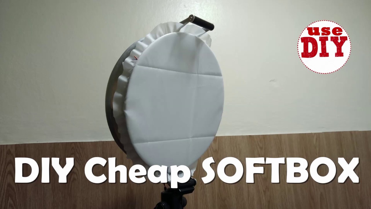 DIY: Softbox Light Very Cheap - How to make softbox light using led ...