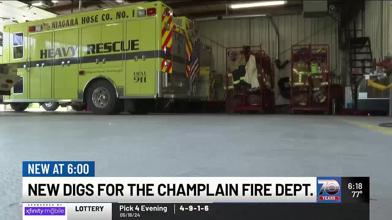 Champlain, New York, looks toward future fire station - YouTube