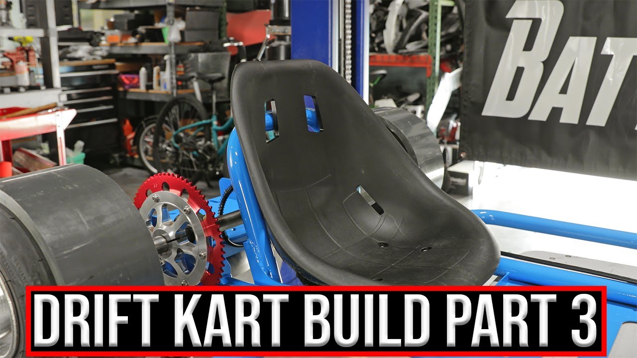Battle Aero Drift Kart Build Part 3: Seat Install - YouTube