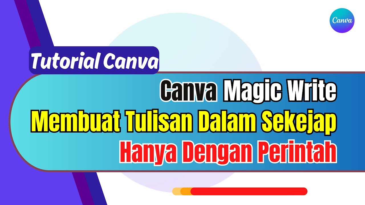 Membuat Tulisan dengan Magic Write di Canva - YouTube