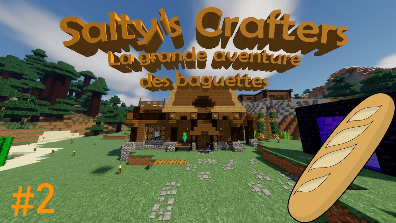 Les Salty's Crafters #2 - La fontaine d'incompétence - YouTube