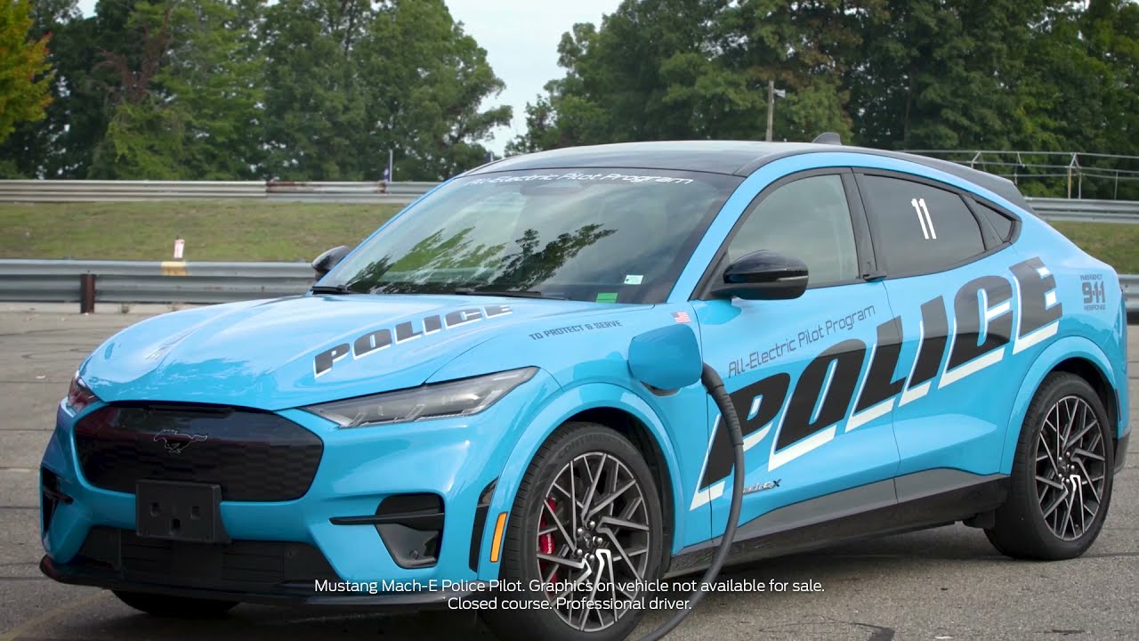 Mustang Police Car 2022