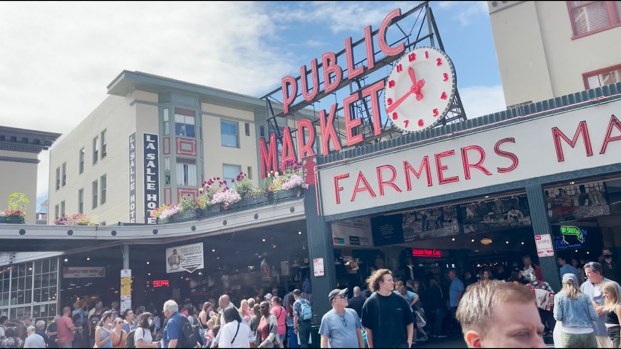 Pike Place Market, Pike Place Chowder | Seattle, Washington - YouTube