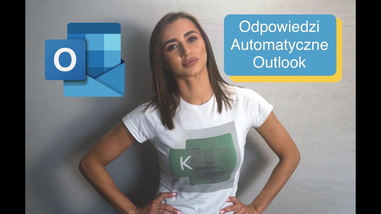 Odpowiedzi automatyczne Microsoft Outlook – poza biurem - YouTube
