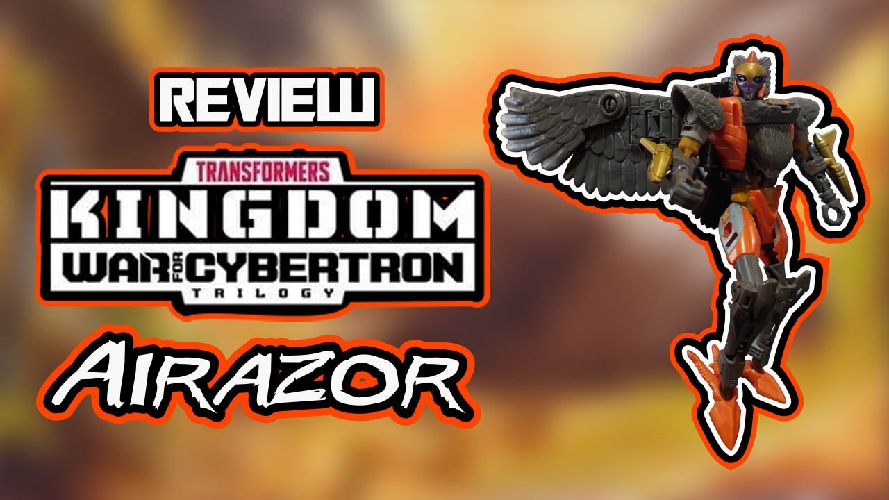 Review: Transformers: War for Cybertron Trilogy: Kingdom: Airazor - YouTube