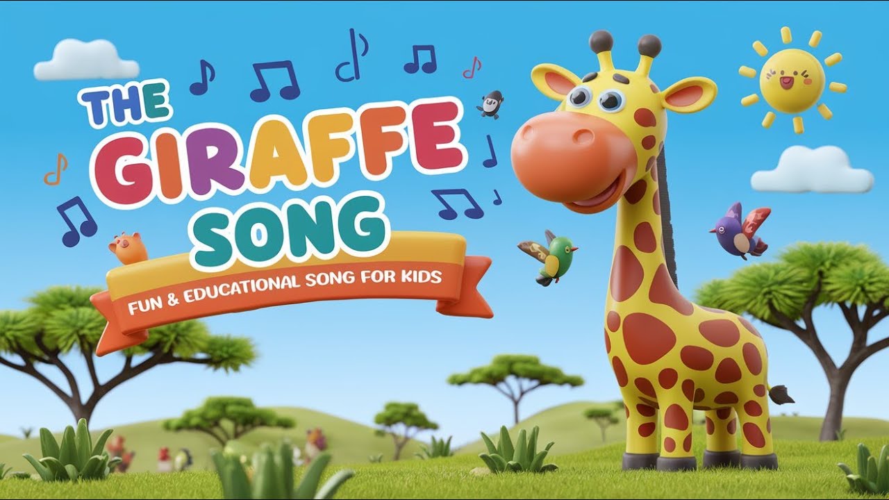"The Giraffe Song - Fun & Educational Song for Kids | Kidslore TV ...