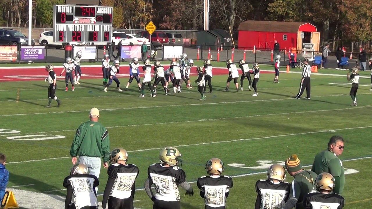 Dominic Beninato #19 Passes to Evan Booth #82 on a Huge 3rd Down ...