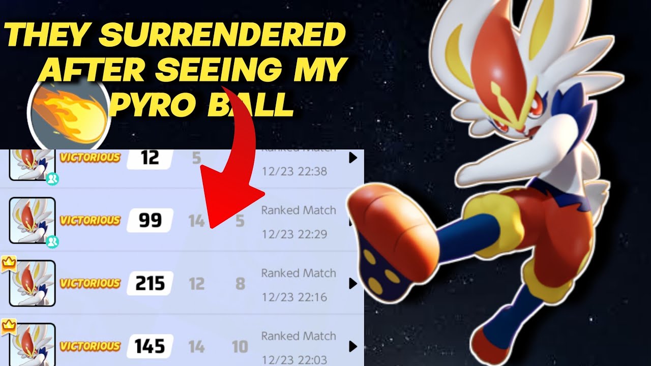 They SURRENDERED In Half Game After Seeing My Pyro Ball😂 In Master Rank ...