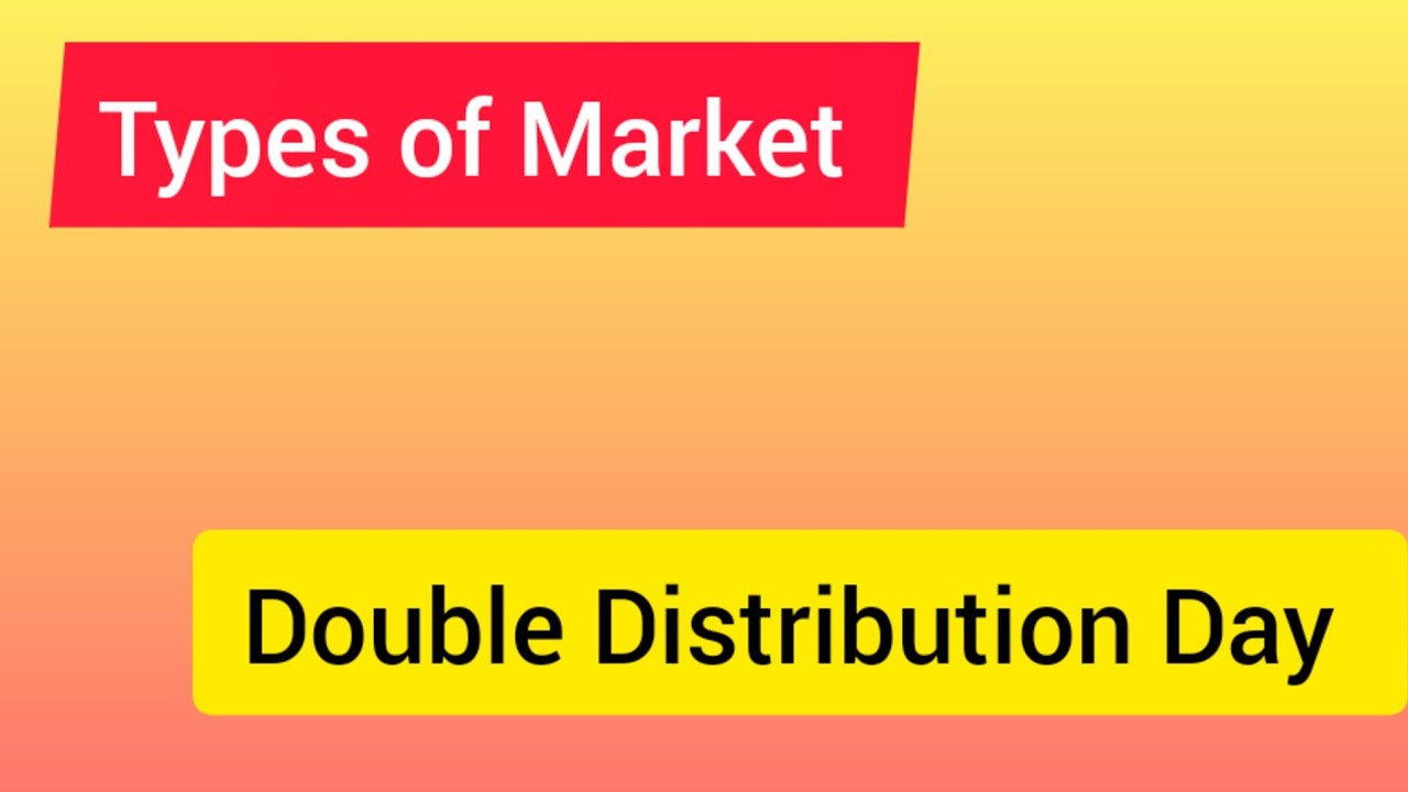 2. Double Distribution Day | Trading | Learn for Free | 10-04-2023 ...