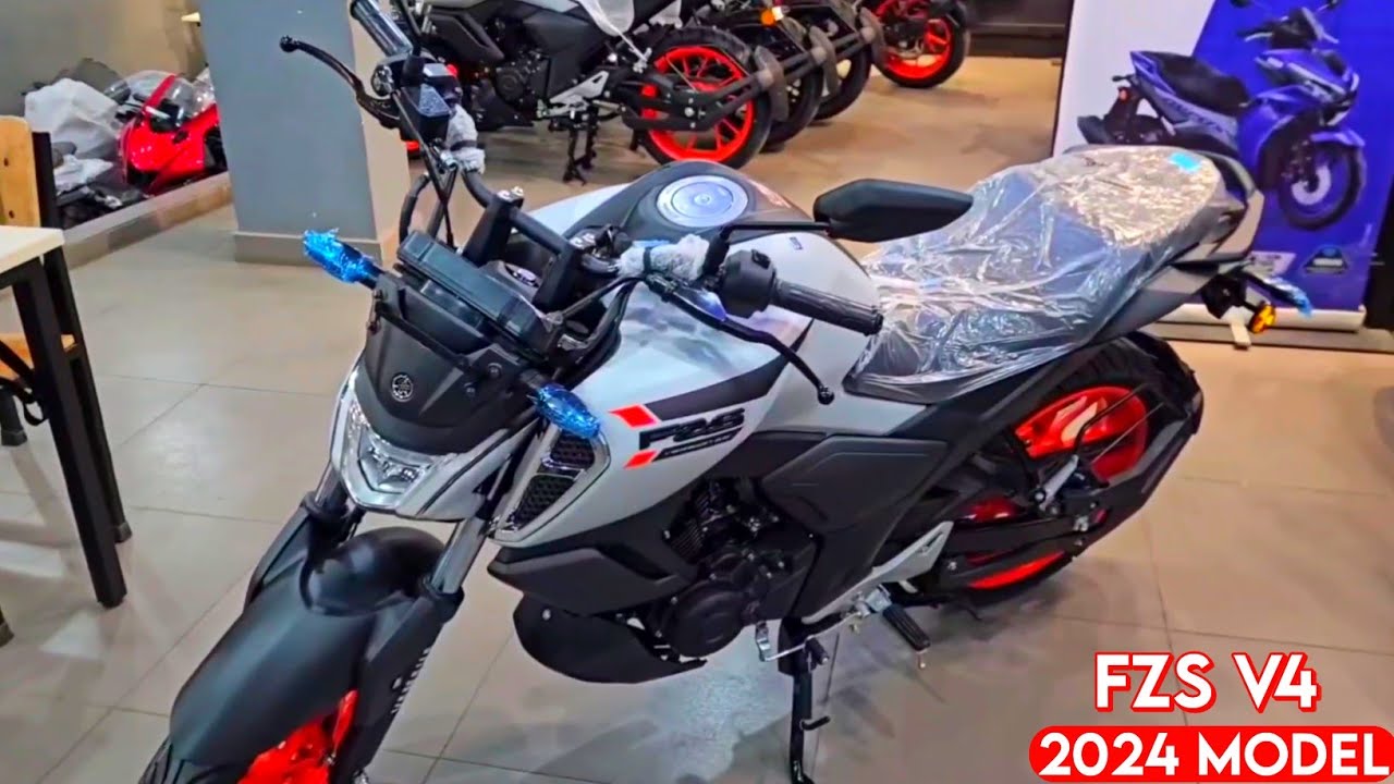FZS V4 vermillion colour | FZS V4 2024 New model | New launched Fzsv4 ...
