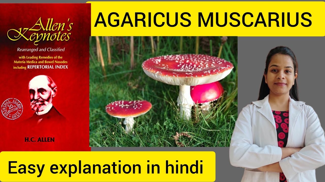 Agaricus muscarius homeopathic medicine | Allen's keynotes materia ...