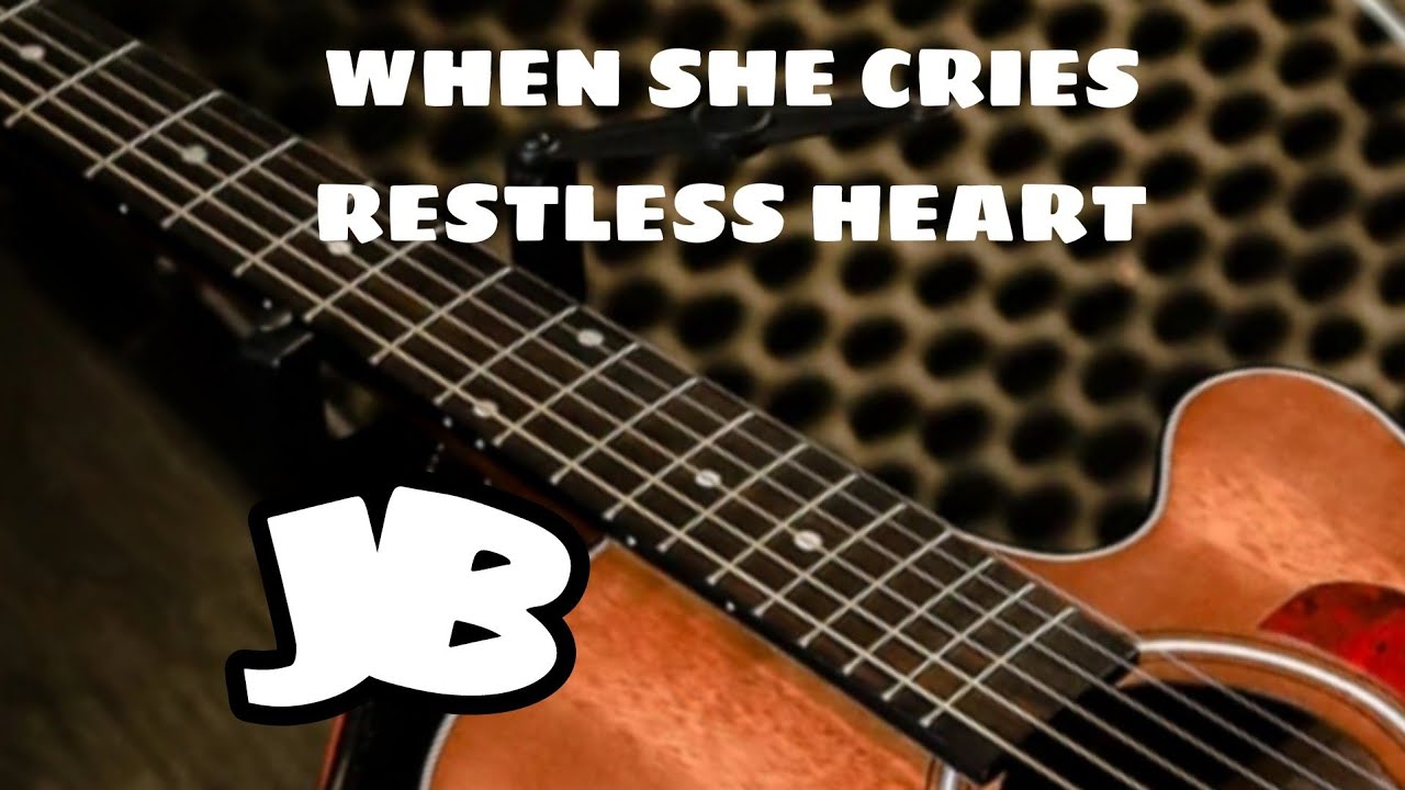 WHEN SHE CRIES (GUITAR TUTORIAL) - YouTube