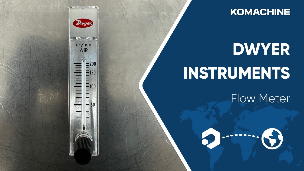 DYWER / Flow Meter (RMA-11-SSV) / INV-03710 - YouTube