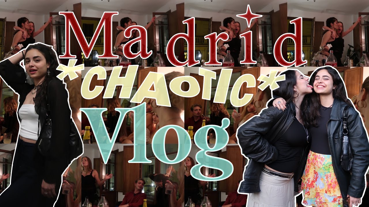 visiting my bestfriend in Madrid *hectic vlog* (parties, jazz club ...