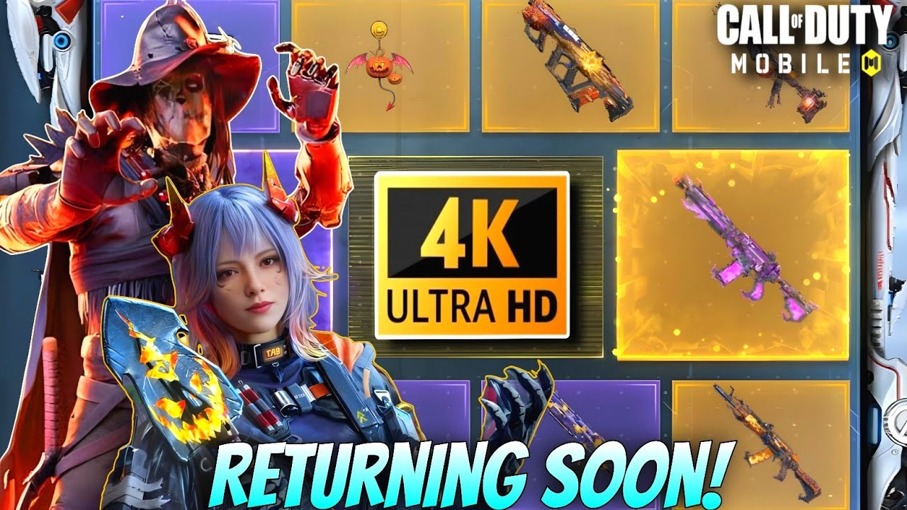 🥵Halloween Series Armory is Back Confirmed Release Date | AK-47 & M4 ...