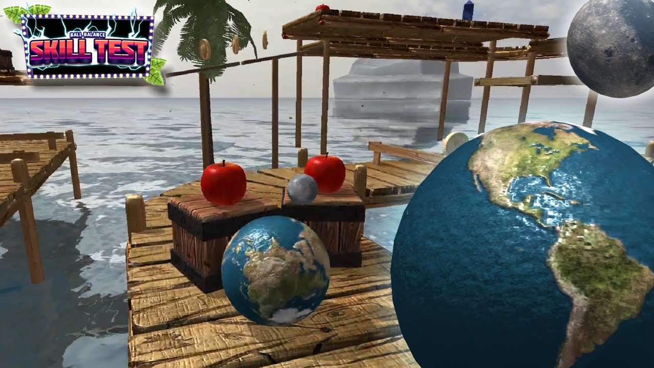 Ball balance Skill Test - Passing the seventh level! - YouTube