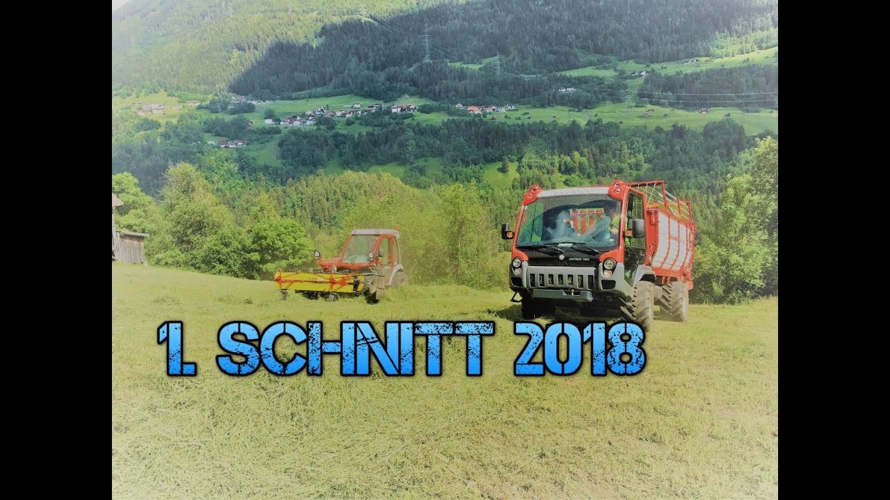 1. Schnitt 2018 Reform Metrac Lindner Unitrac [GoPro] - YouTube